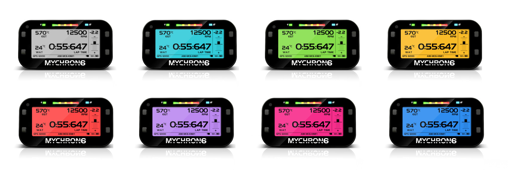 AiM MyChron6 2T - The ultimate lap timer for serious kart racers.